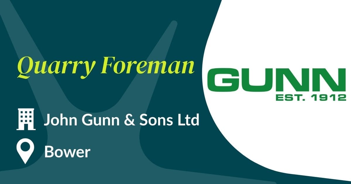 Quarry Foreman - Live North